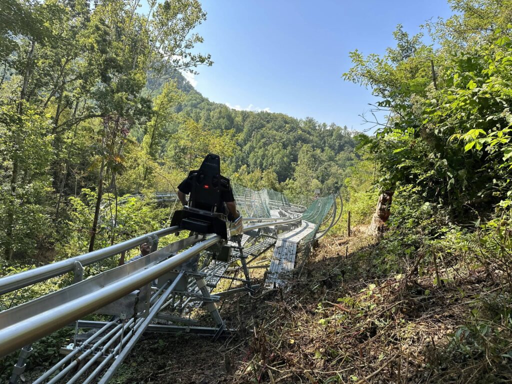 Hellbender | Mountain Coaster | Gatlinburg | Anakeesta